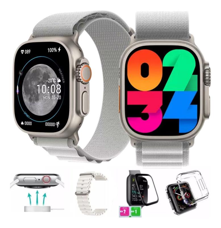 Relógio Smartwatch Ultra Max Series 9 Amoled 2.2 49mm - 01Smart ...