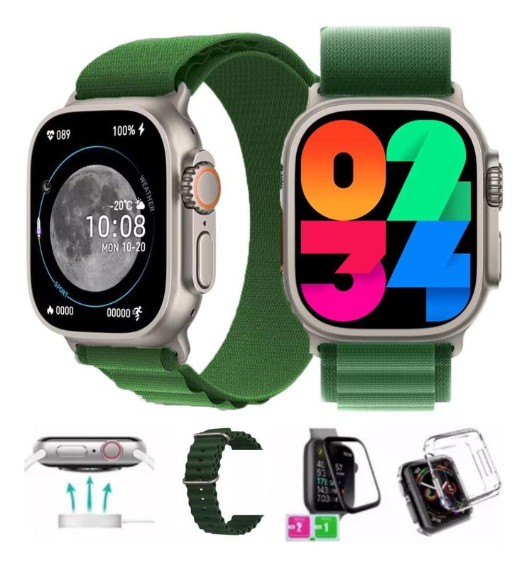Relógio Smartwatch Ultra Max Series 9 Amoled 2.2 49mm - 01Smart ...