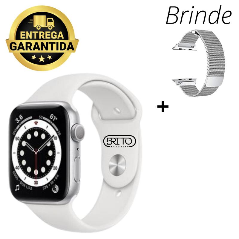 Relogio Smartwatch W37 Pro Series 7 Watch 7 + Pulseira Metal Milanese ...