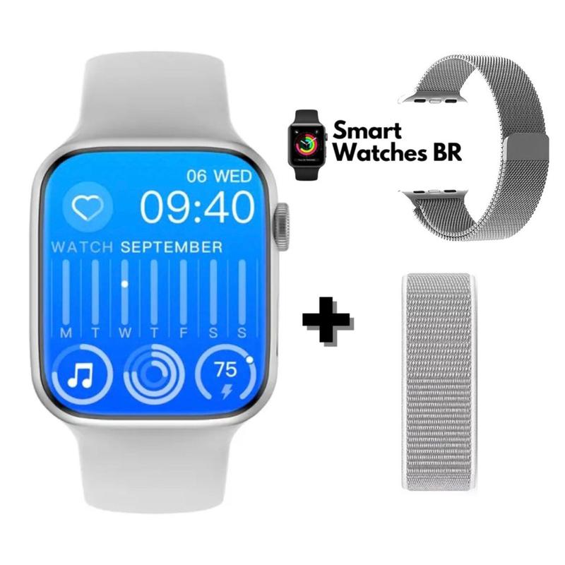 Relógio Smartwatch W59 Pro Microwear Serie 9 Nfc 47mm Original + 2 Pulseiras - IWO - Smartwatch ...