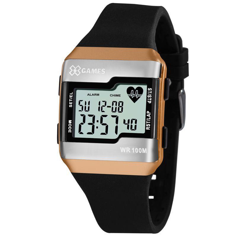 RELÓGIO X-GAMES MASCULINO XGPPD143 BXPX Monitor Cardíco - Relógio ...