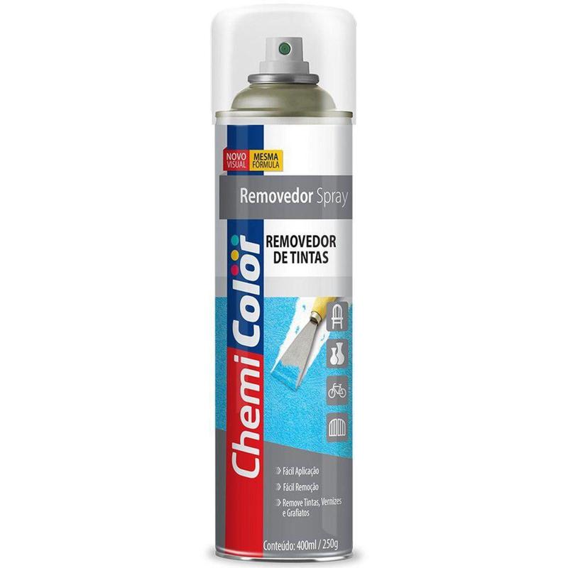 Removedor De Tintas Spray Chemicolor 400 Ml - Tempo - Tinta Spray para ...