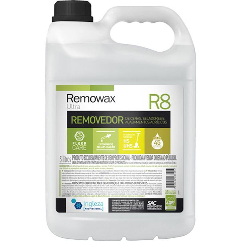 Removedor Remowax R8 Ultra INGLEZA 5L - Removedor - Magazine Luiza