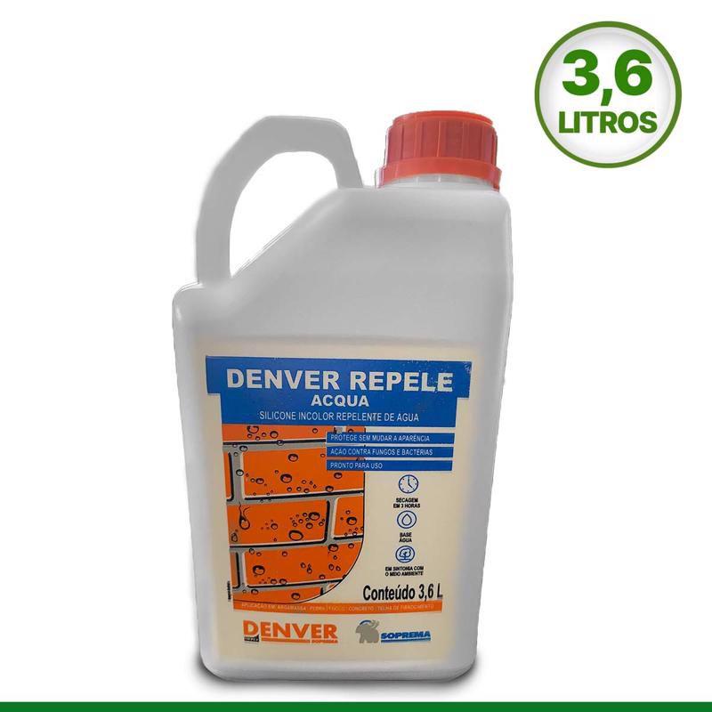 Repele Silicone Incolor Hidrofungante Bacteriano 3,6L - DENVER ...