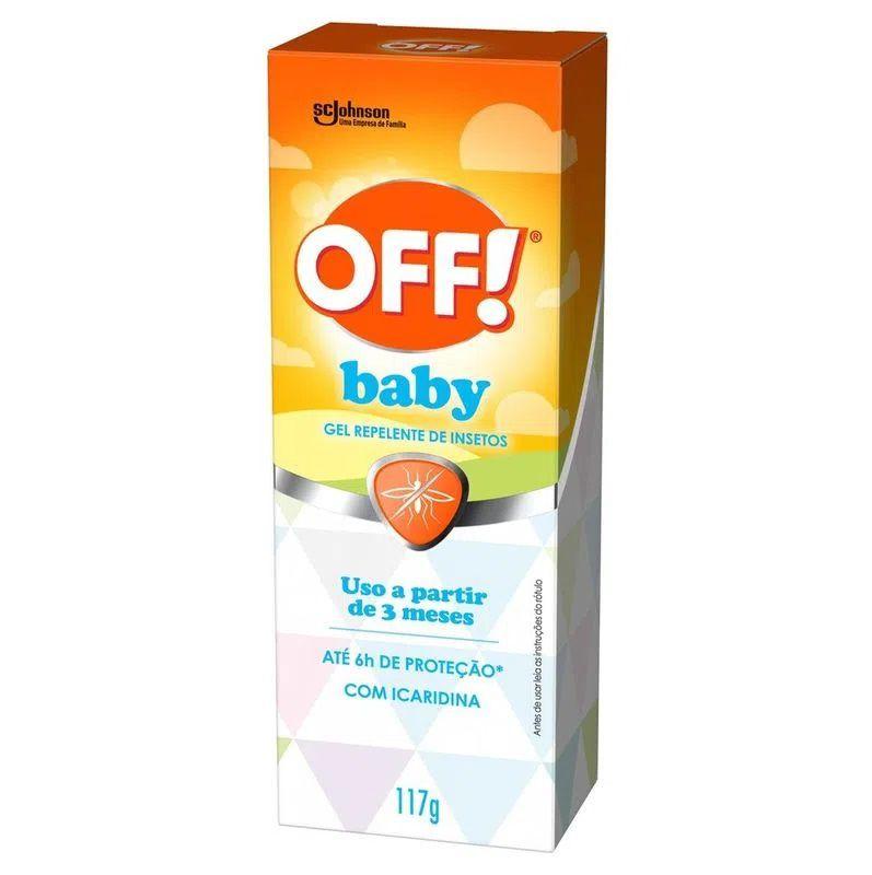 REPELENTE Bebê OFF Baby JOHNSONS 117g gel - Repelente - Magazine Luiza