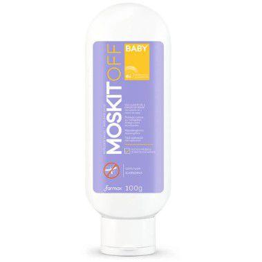 Repelente Moskit Off Loção Gel Baby +6 meses 100ML - Farmax - Repelente ...