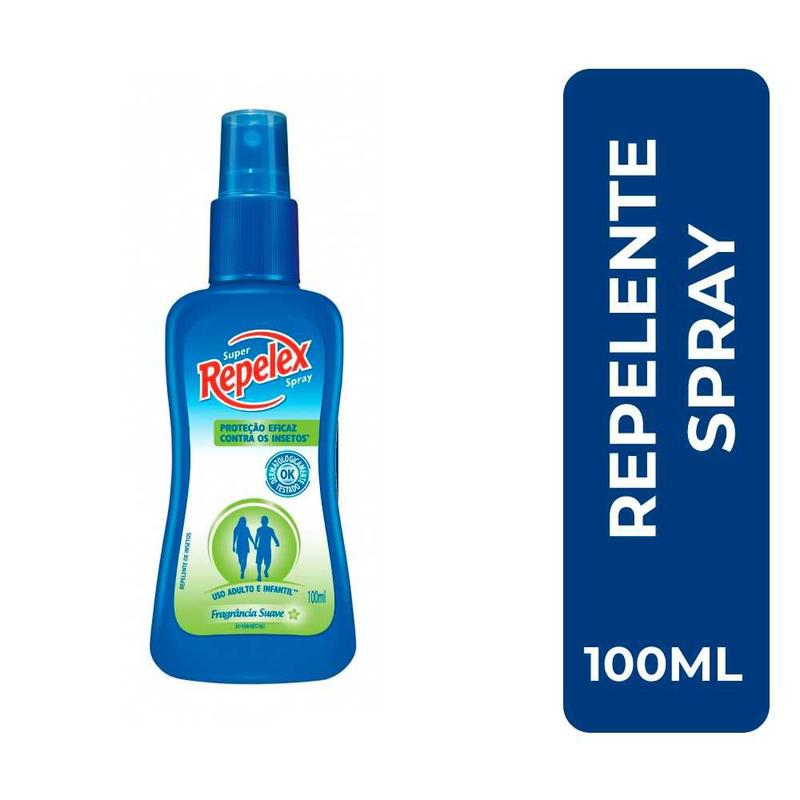 Repelex Repelente Spray Mosquito Pernilongo Inseto 100ml - Repelente ...