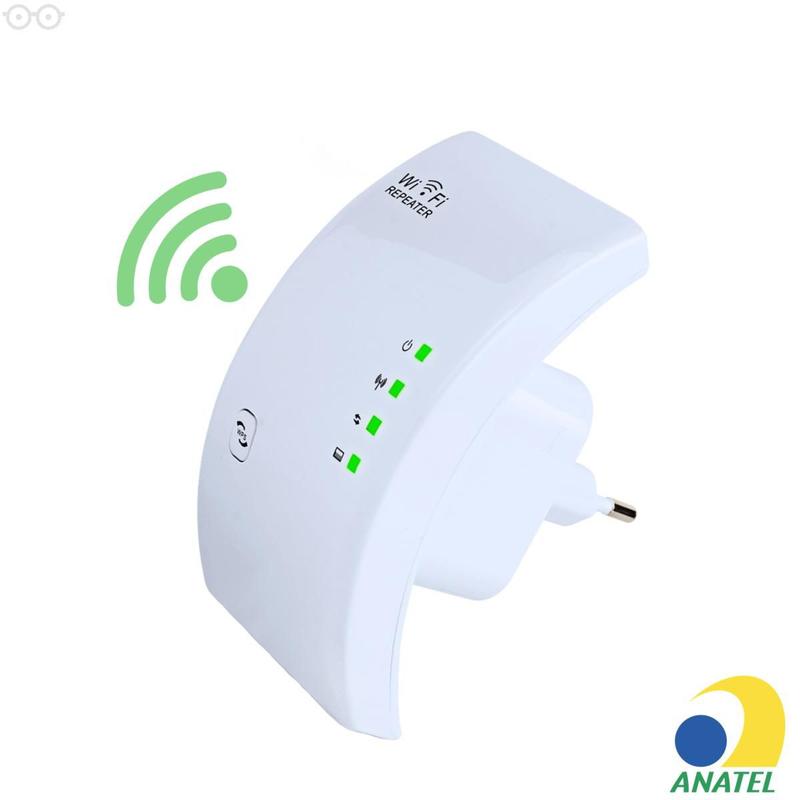 Repetidor De Sinal Wifi Expansor Wireless 300m Internet - Repeater ...