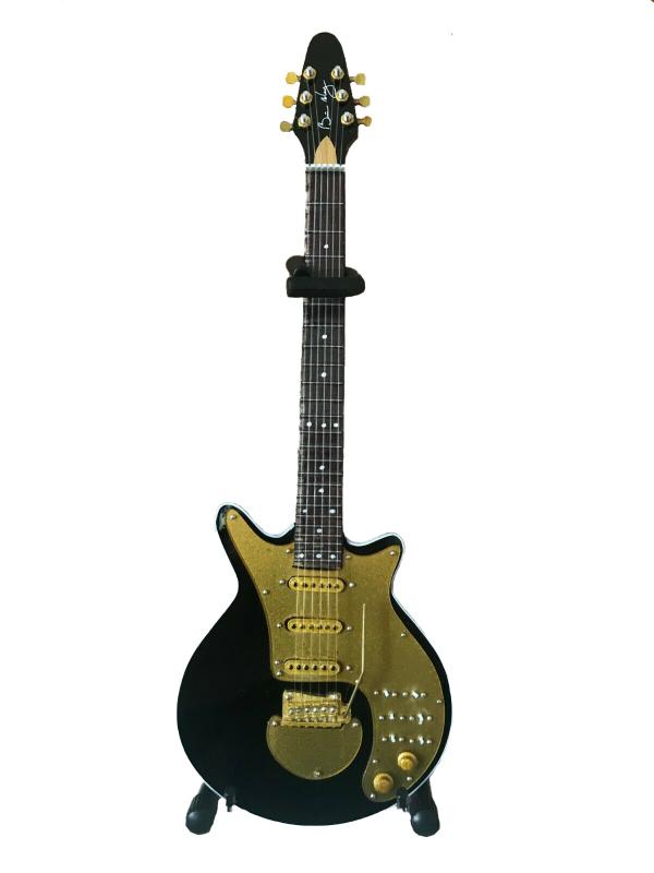 Réplica Guitarra Miniatura Brian May Gold Special Queen Axe Heaven ...