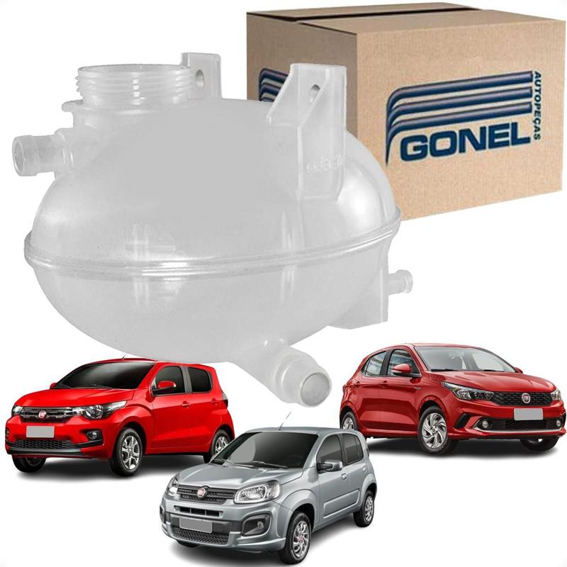 Reservatorio Agua Radiador Fiat Argo Mobi Novo Uno Gonel - Reservatório ...