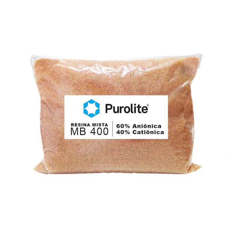 Resina Mista Purolite Mb 400 500g Original para Deionizadores - Refil ...