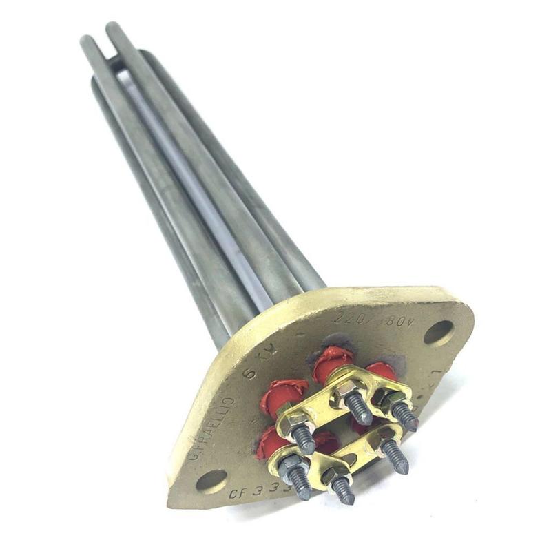 Resistência Elétrica 9000w X 220v Flange Oval Para Lava Louça Hobart e ...