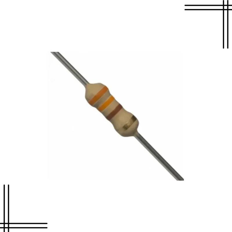 Resistor 330 Ohms Para Projeto Arduino - 100 Unidades - Robomix ...