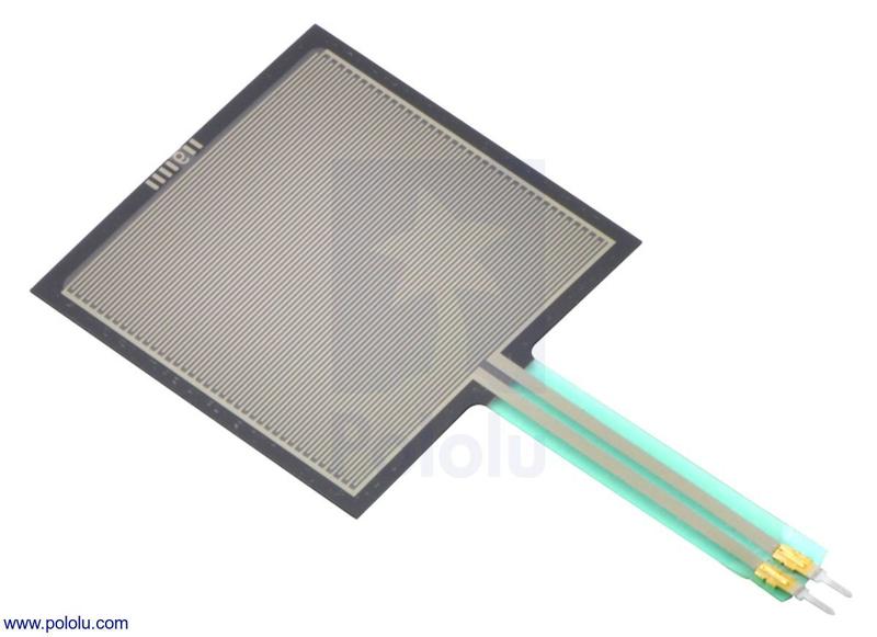 Resistor sensível a força quadrado - Pololu - Mangueira de LED ...