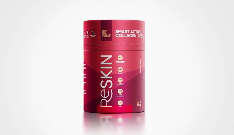 Reskin Smart Active Collagen Pink Lemonade 210 gramas - Hive - Colágeno ...