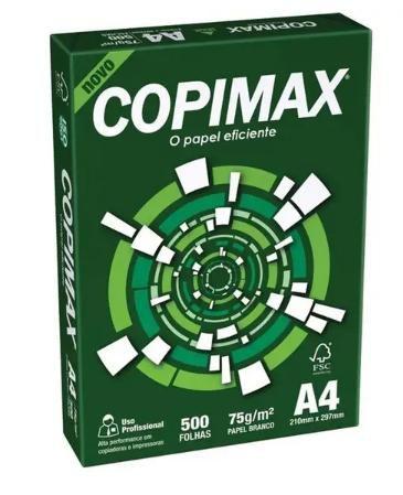Resma A4 500 Folhas Papel Sulfite Branca Papel Sulfite Copimax - Papel ...