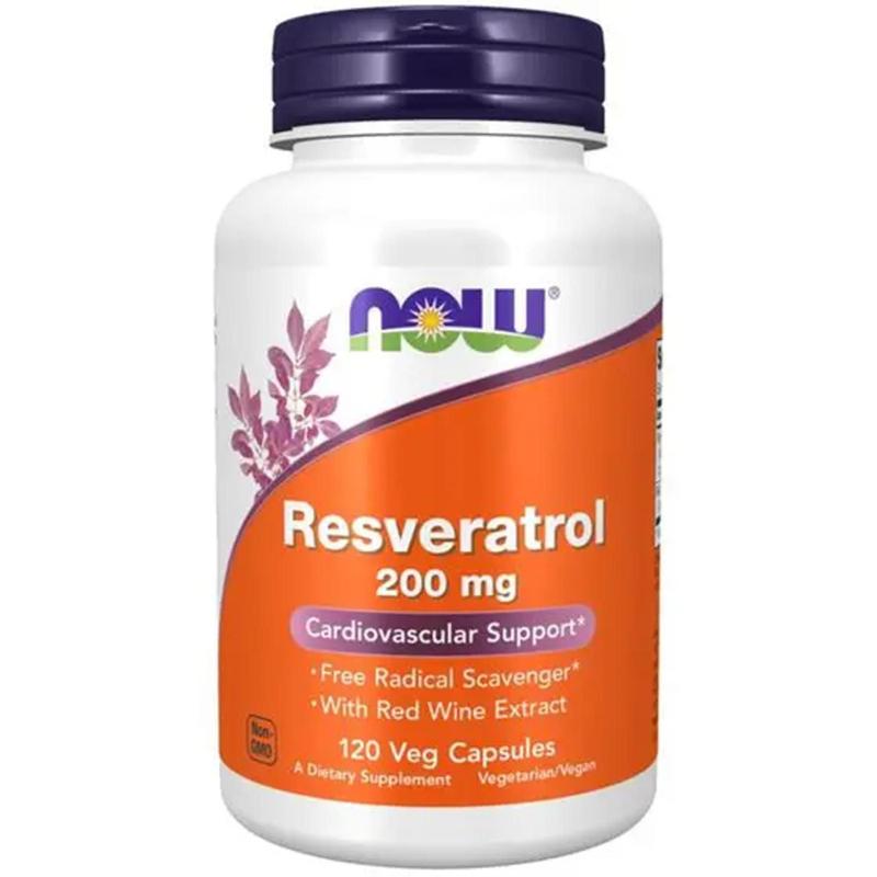 Resveratrol 200mg 120 caps - Now Foods - Fitoterápicos - Magazine Luiza