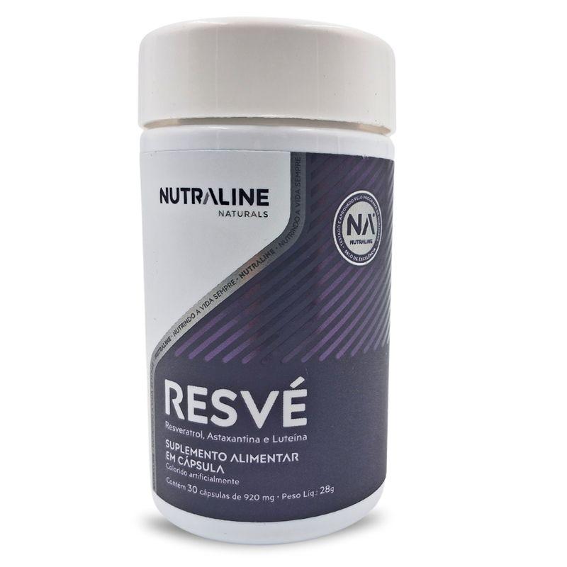Resveratrol 920MG - Resvé - 30 Capsulas - Nutraline - Nutri Senior ...