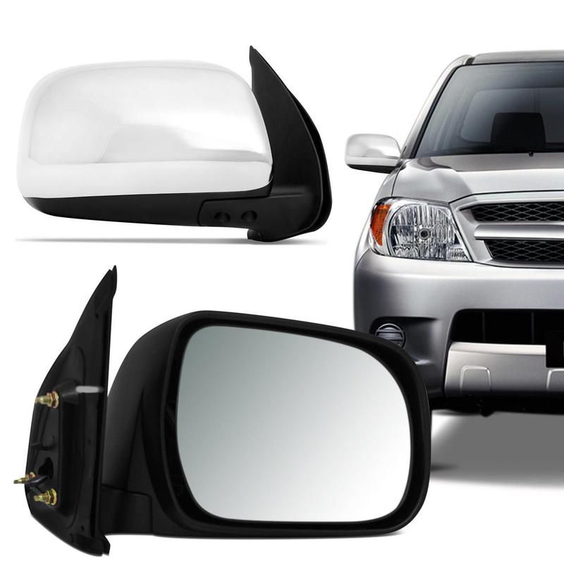 Retrovisor Externo Hilux 05/11 Elétrico Cromado Par Retrovex ...