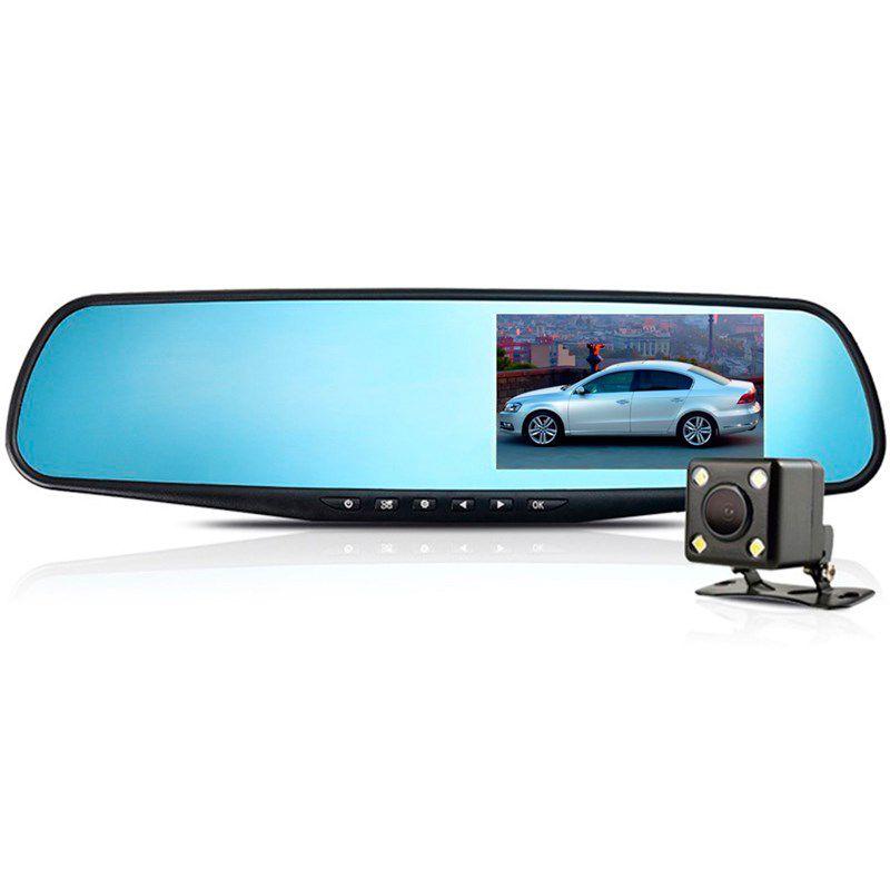 Retrovisor Interno Hsid com 2 Câmeras Ré E Frontal 1080p Hd - Câmera de ...