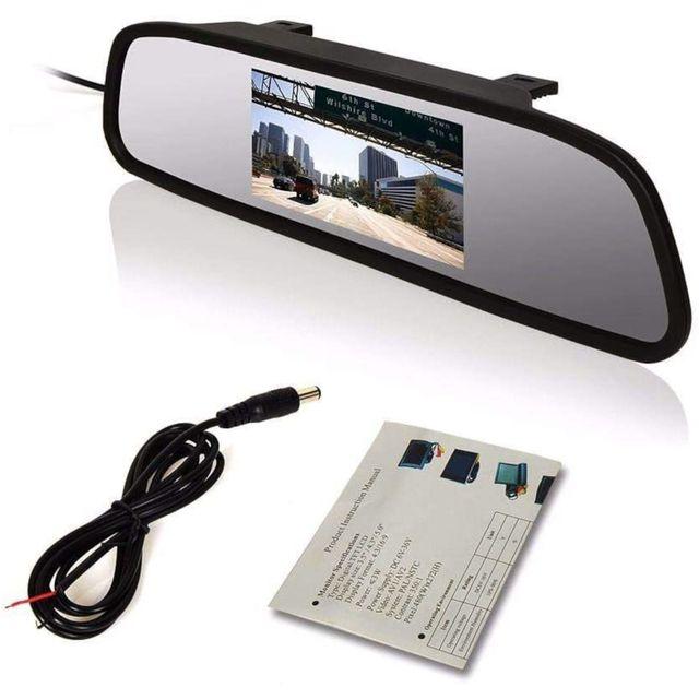 Retrovisor Interno Tela Lcd 4.3 Polegadas E Entrada Câmera - DOOR BEN - Retrovisor de Carro ...