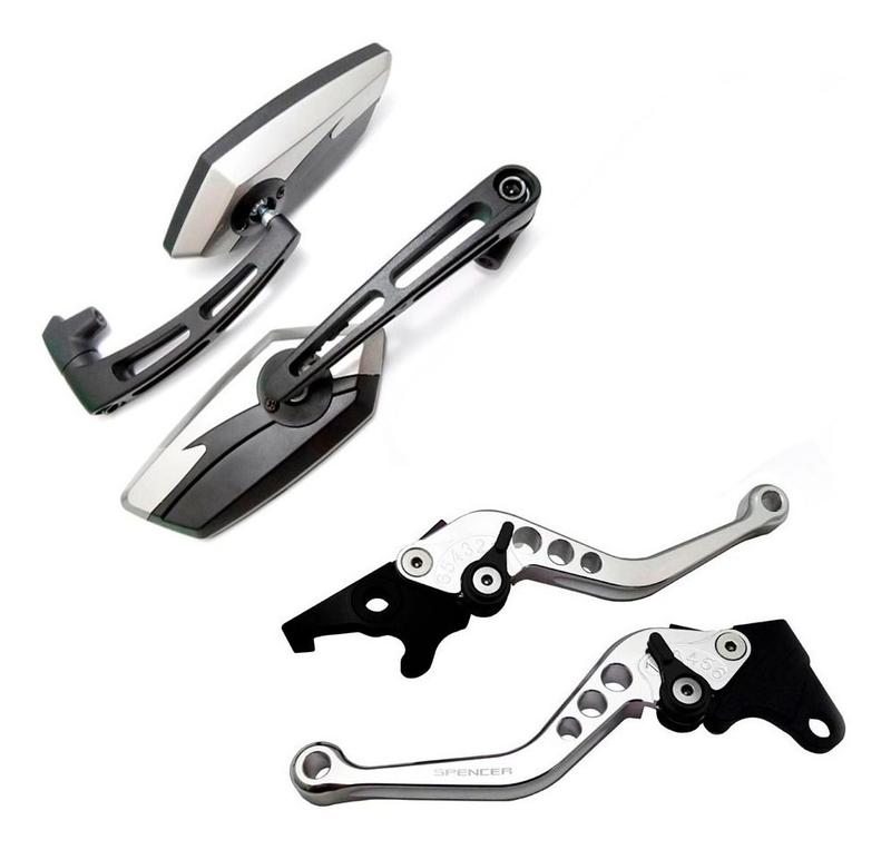 Retrovisor Manete Spencer Factor Xtz Fazer Crosser Lander - Manete de ...