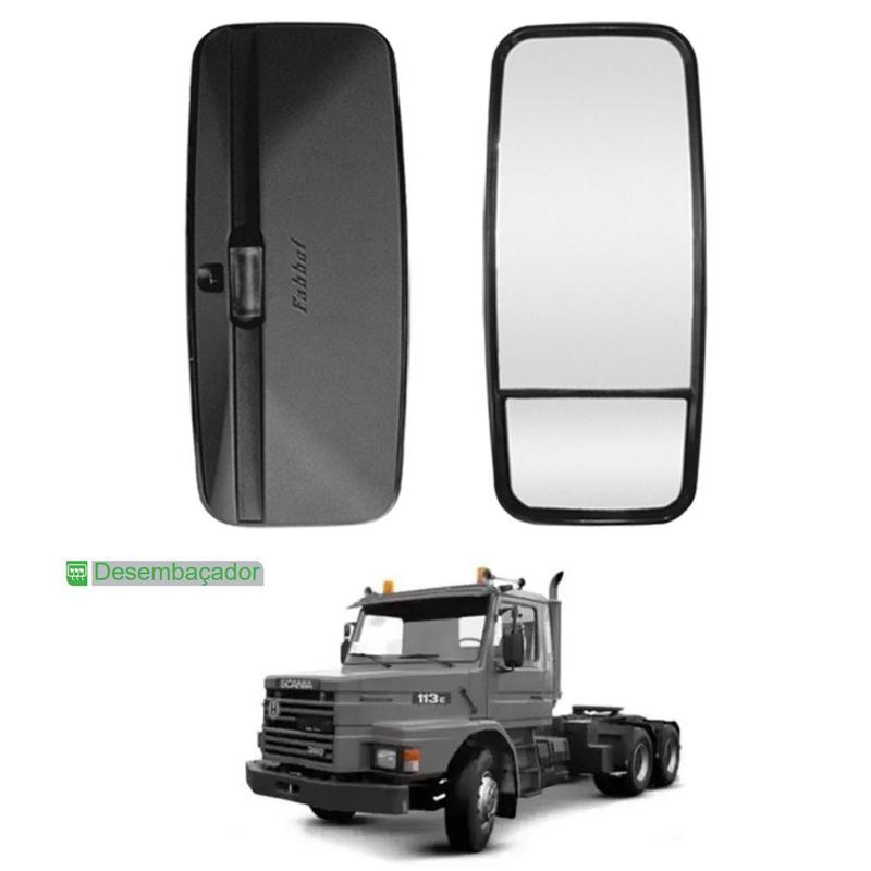 Retrovisor Scania T/R 112/113/142 Convexo LD c Desembaçador - Fabbof ...