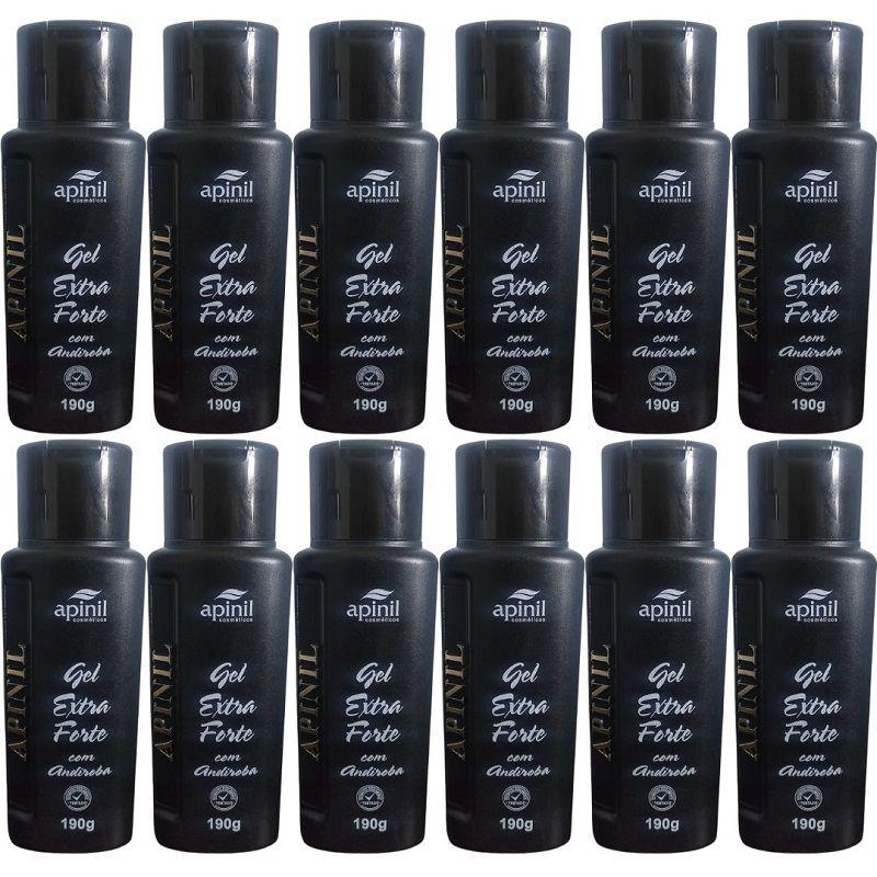 Revenda Atacado 12 Gel Extra Forte Com Andiroba 190g Apinil ...