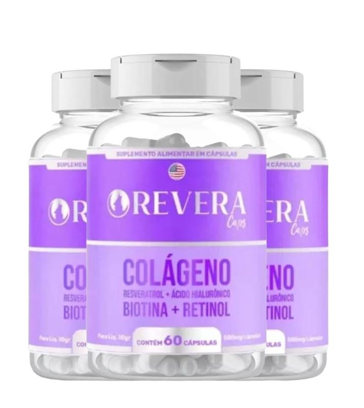 Revera caps 3 potes - Envio Imediato - Colágeno - Magazine Luiza