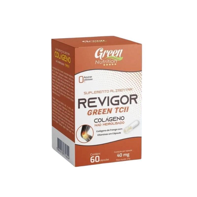 Revigor + Green Tc Ii Colageno 40Mg 60Caps Green Nutrition - Colágeno ...