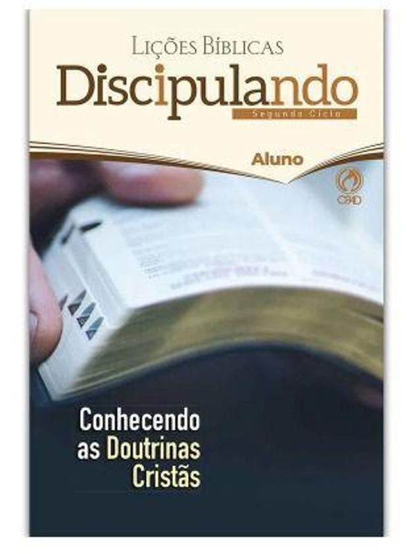 ..Revista Lições Bíblica Discipulando Aluno 2º Ciclo 2022 - CPAD ...