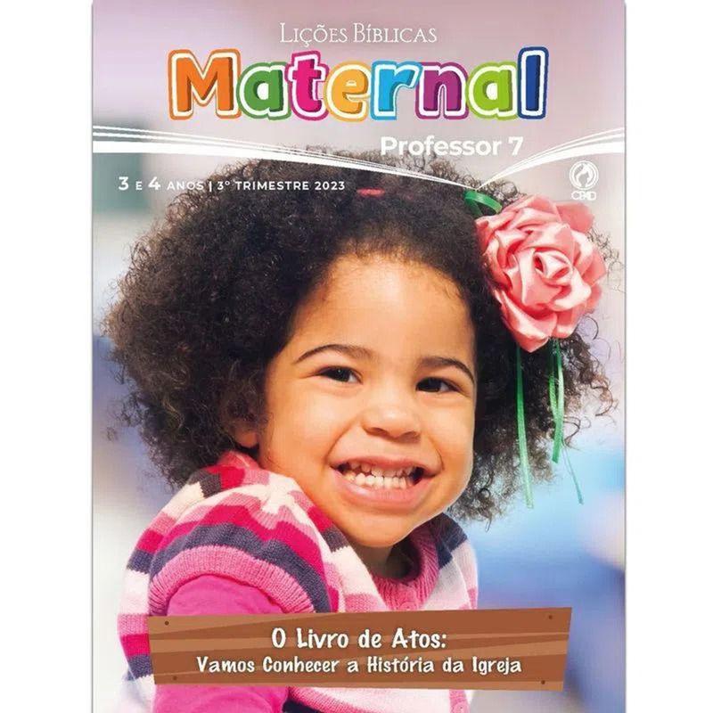Revista Lições Bíblica Maternal Professor 3º Trimestre 2023 - CPAD ...