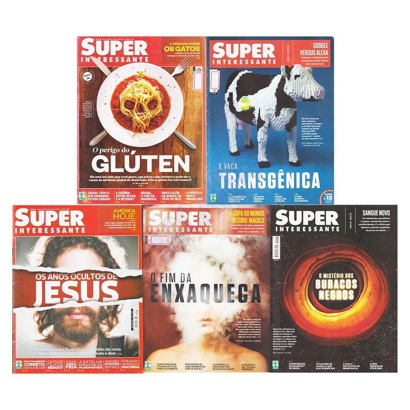 Revista Super Interessante Ciência História Tecnologia Arte - Abril ...