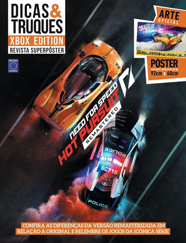 Revista Superpôster Dicas e Truques Xbox Edition - NFS Hot Pursuit ...