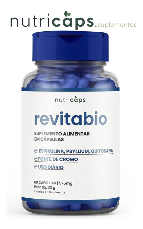 Revitabio Original 60 Cápsulas - Envio Imediato - Nutricaps ...