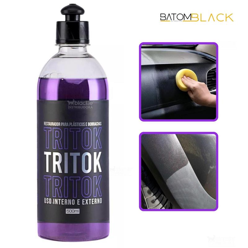 Revitalizador Líquido de Plásticos Tritok Painel Para-Choque 500 ml ...