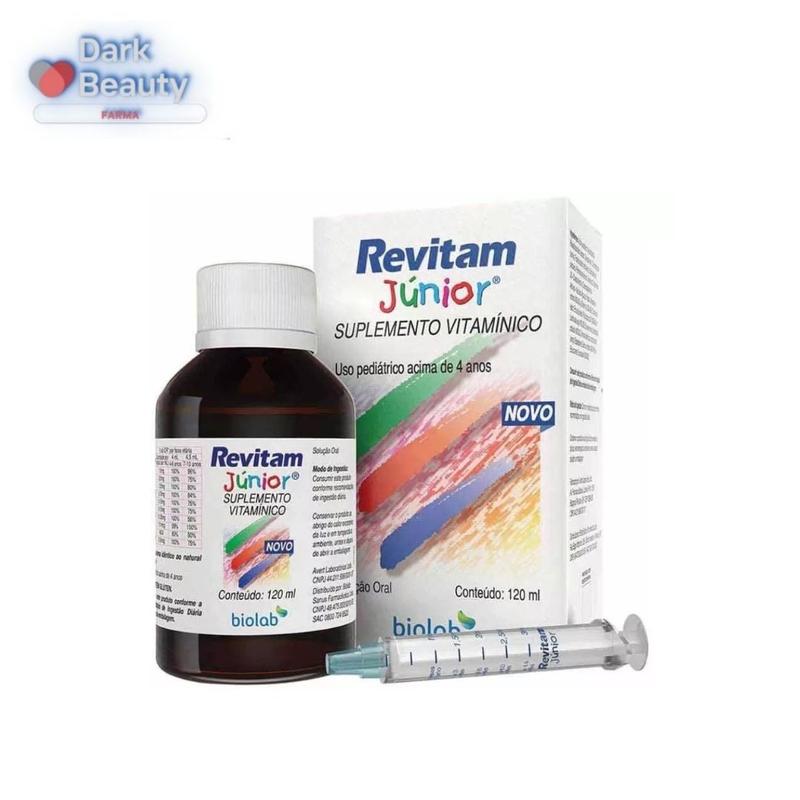 Revitam Júnior Suplemento Vitamínico 120ml - Biolab - Vitaminas A-Z ...