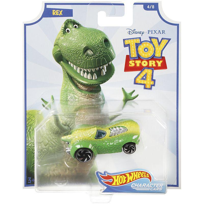 Rex - Toy Story 4 - Disney Pixar Character Cars - 1/64 - Hot Wheels ...