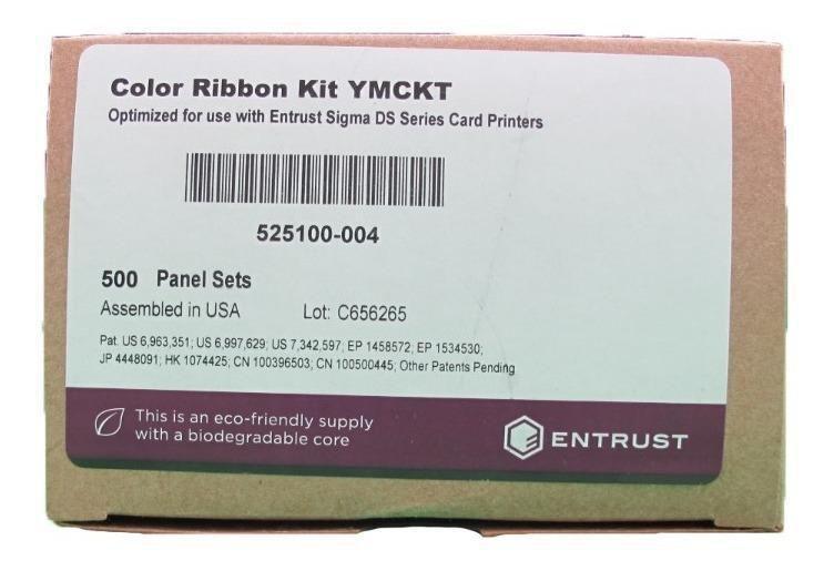 Ribbon Colorido Para Sigma Entrust Ds1 E Ds2 500 Impressoes - Entrust ...