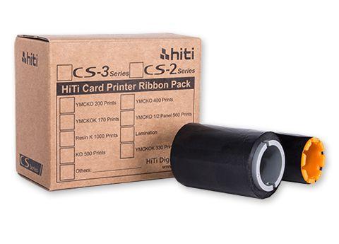 Ribbon hiti cs320 K preto 1000 impressões - Hiti Milponto - Cartucho de ...