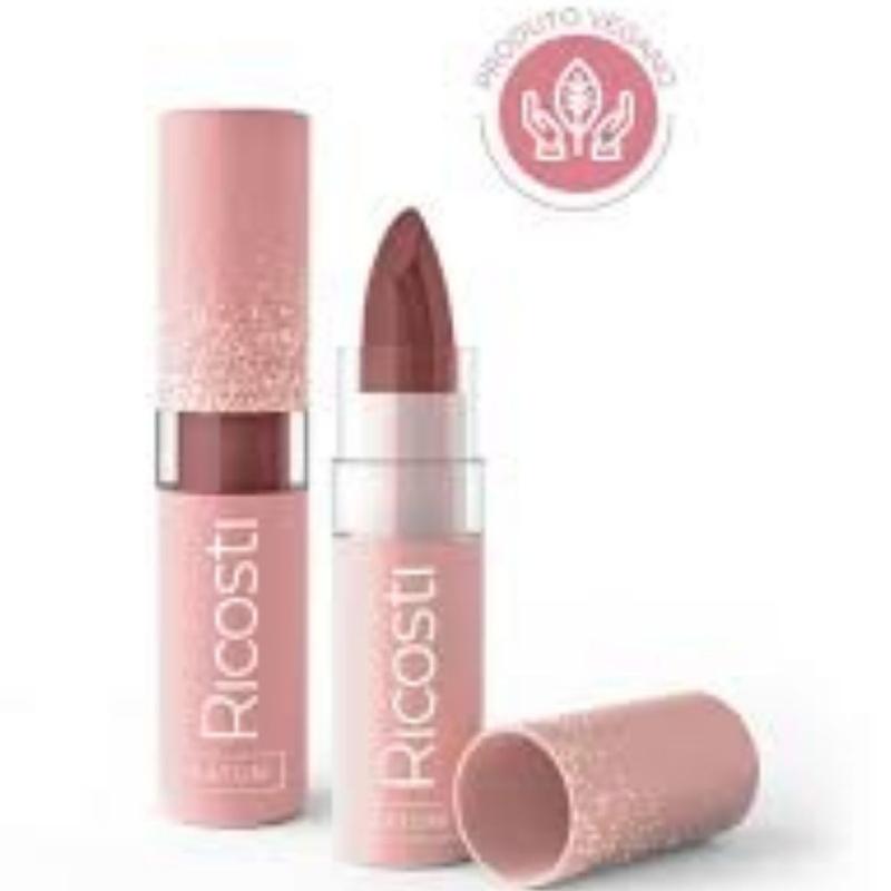 Ricosti Batom Bala Vegano Cor Azaleia 3,6g - Batom - Magazine Luiza