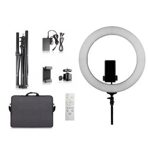 Ring Light Grande Iluminador 80w + Profissional para Make - Soleste ...