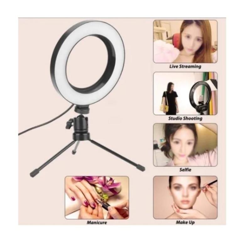 Ring Light Mesa Profissional Luz Alta Intensidade Com Tripe - FILL ...