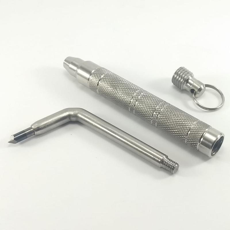 Riscador de solda tipo unha inox com porta tungstênio - EKALE ...