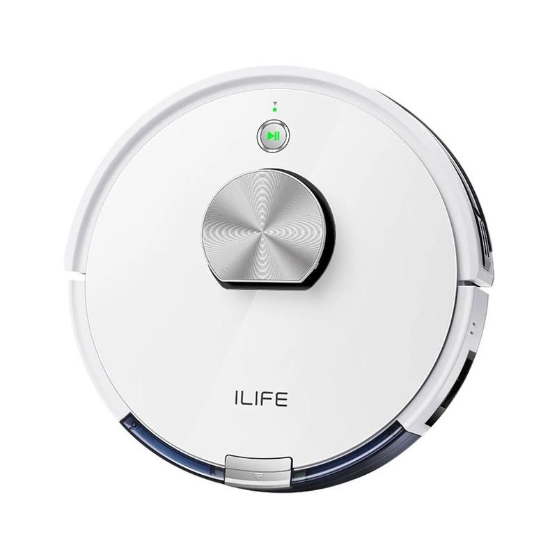 Robô Aspirador Pó Inteligente Ilife Nav. Laser L100 Branco - Robô ...