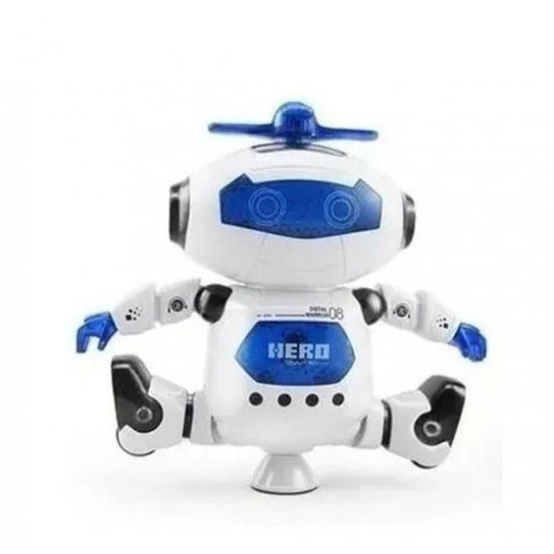 Robô Coptero Dançante Com Luz Som E Movimentos Art Brink 2936 - Robô ...