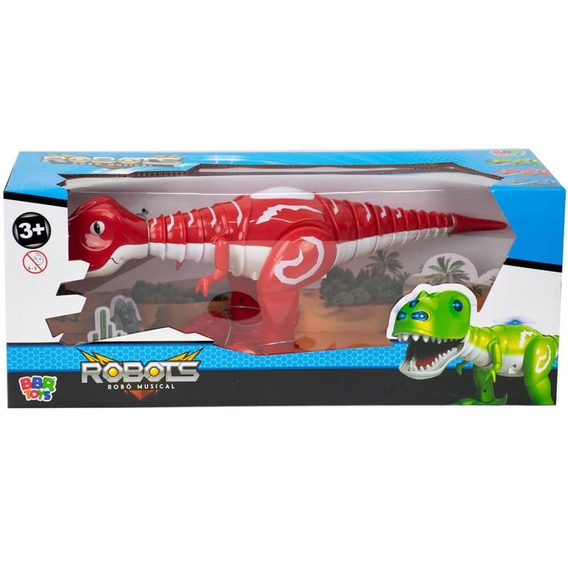 Robo dino musical com som luz e movimento bbr - Robô - Magazine Luiza