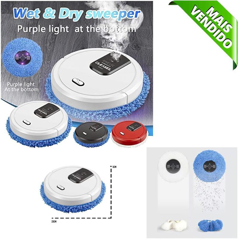 Robô limpeza automatico inteligente chão seco e molhado recarregável ...