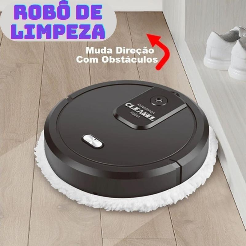 Robo Passa Pano Mop Limpa Chão Umid. Limpeza Inteligente - Online ...