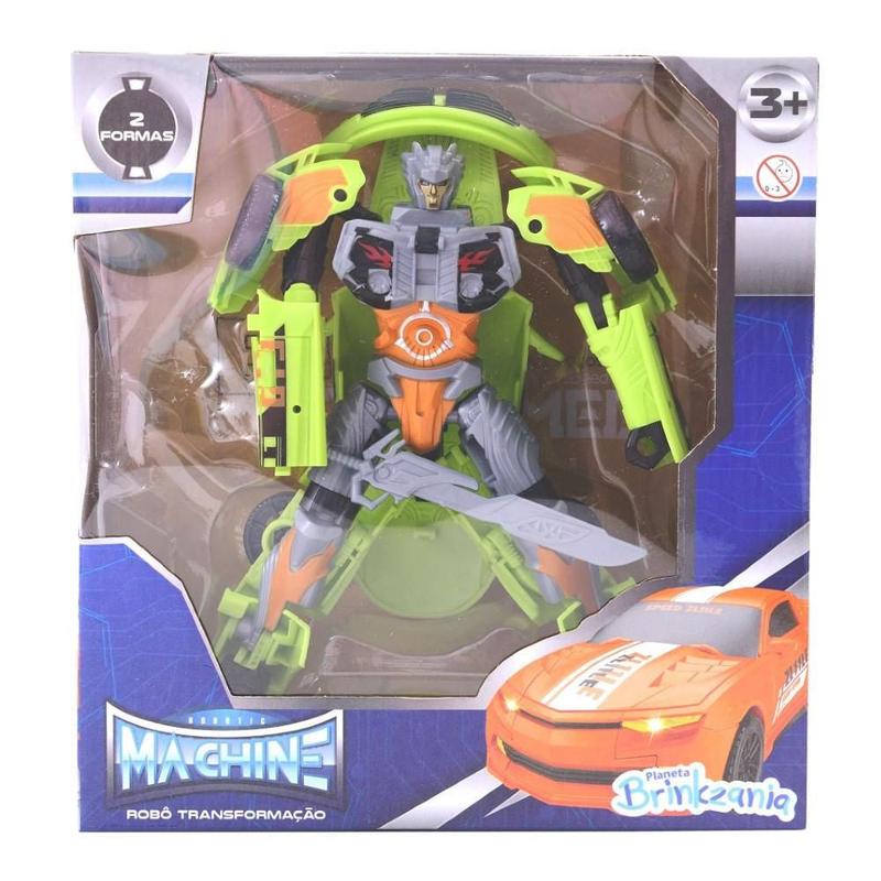 Robô Transformação Machine Grande - Brinkzania - Robô - Magazine Luiza